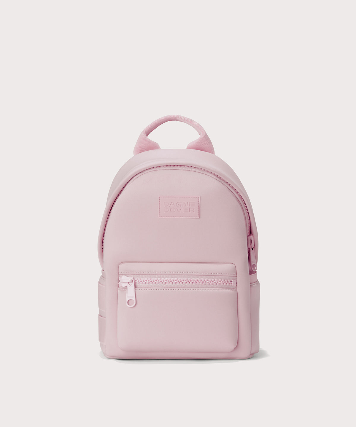 Dakota Keychain - Light Pink Neoprene Mini Backpack Keychain | Dagne Dover