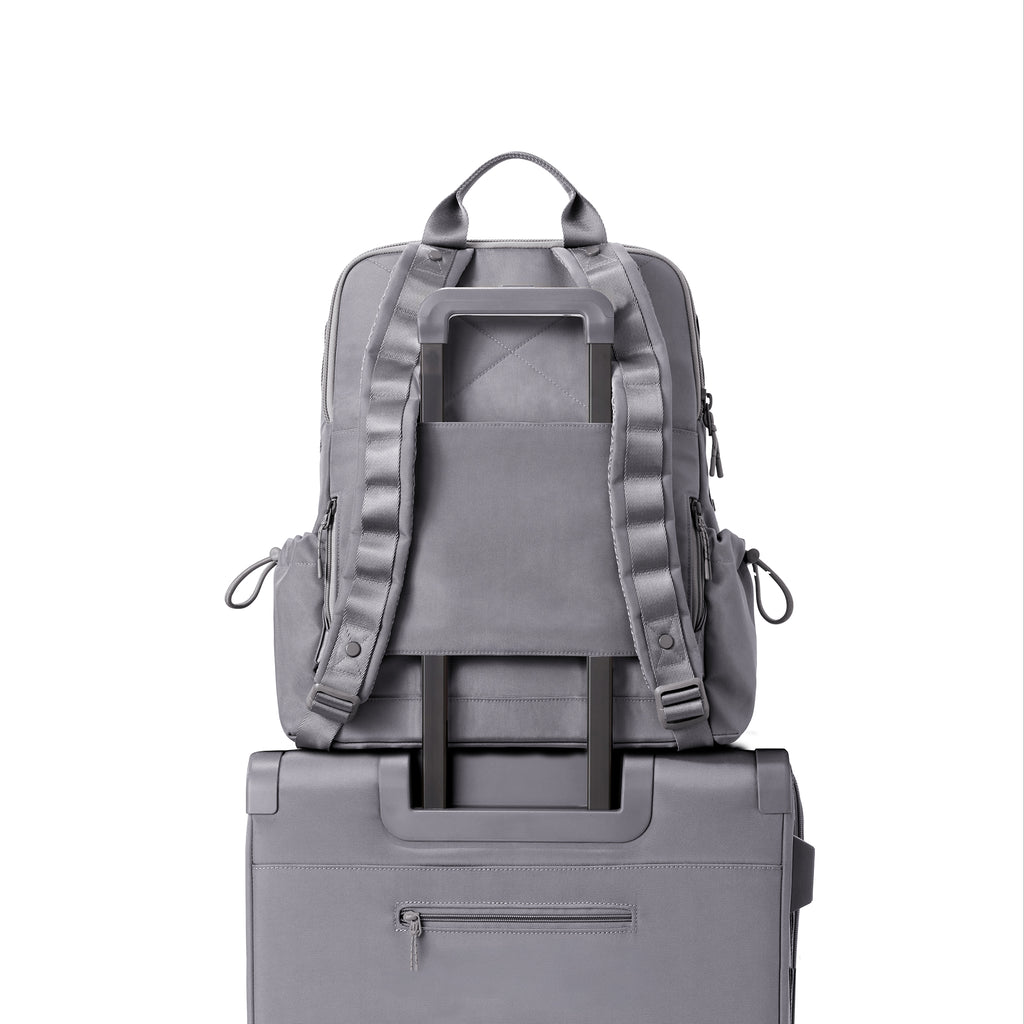 Brooklyn Flap Top Backpack - Travel Carry On Laptop Backpack